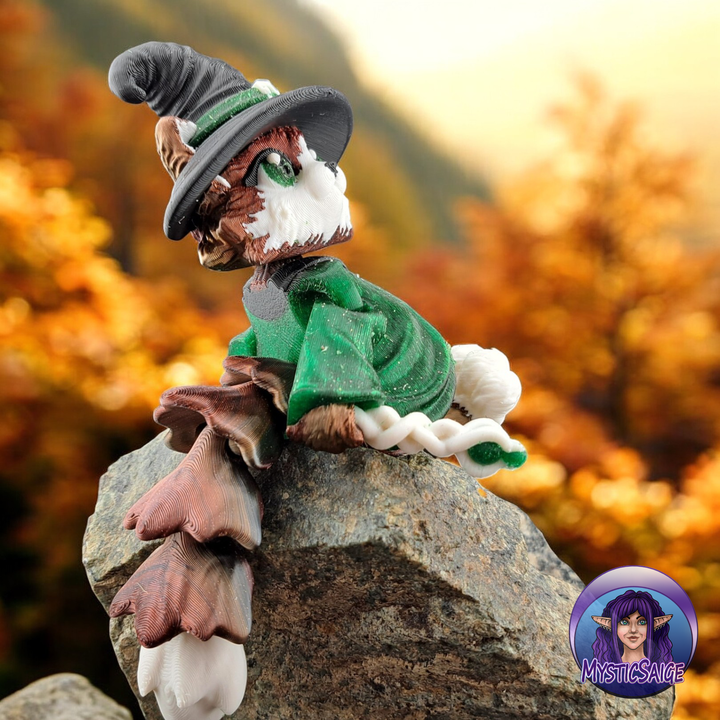 3D Printable Wizard Cat by MysticSaige